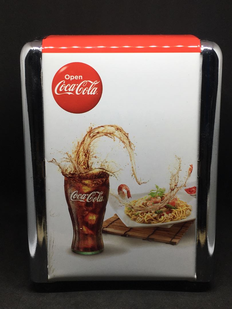 Coca-Cola Coke Tin Napkin Tissue Dispenser / Holder, Hobbies & Toys ...