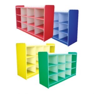 Colourful Manipulatives Cubby Shelf, Furniture & Home Living, Furniture ...