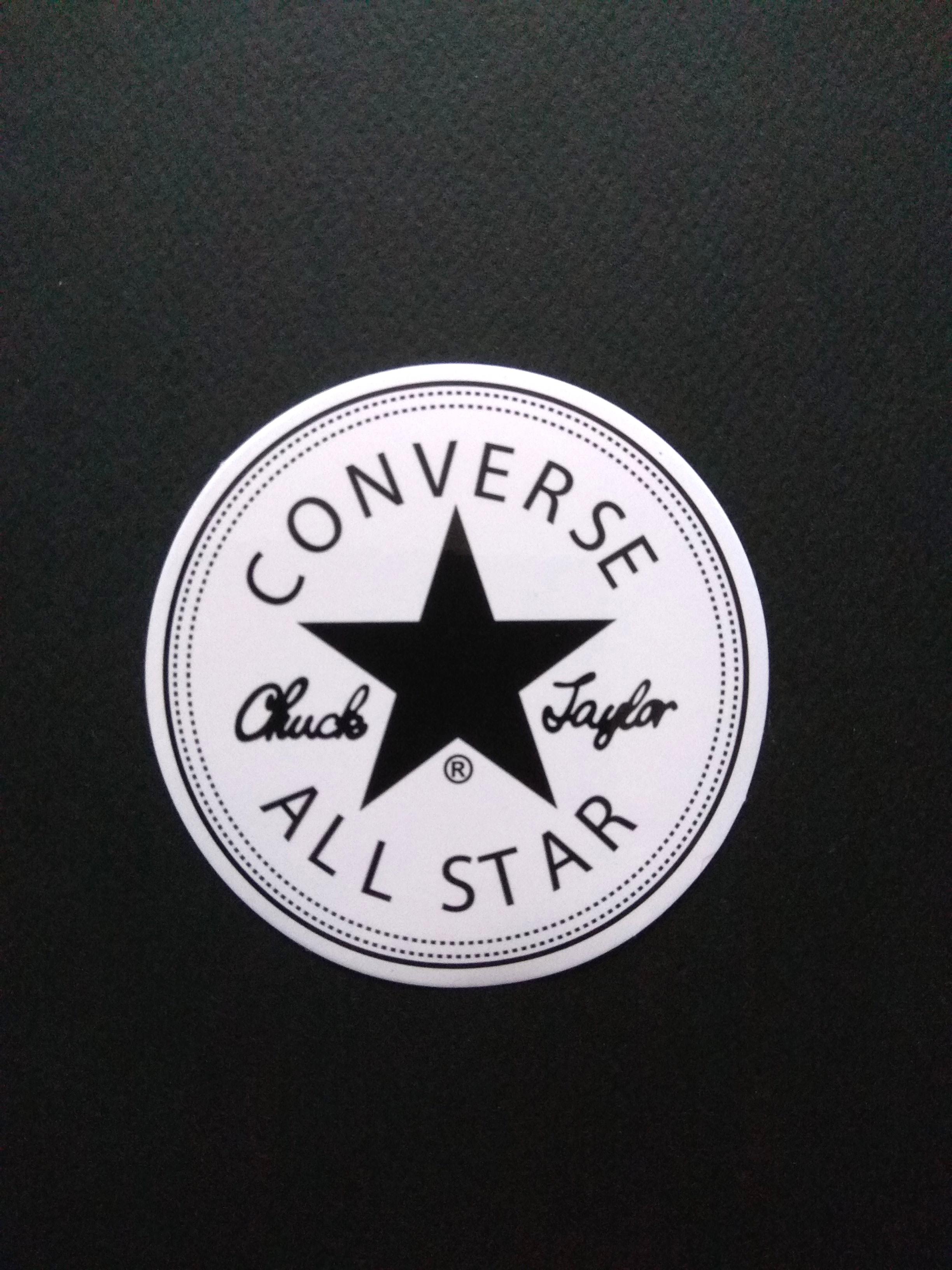 Converse Logo Luggage Laptop Skateboard Sticker, Hobbies & Toys ...