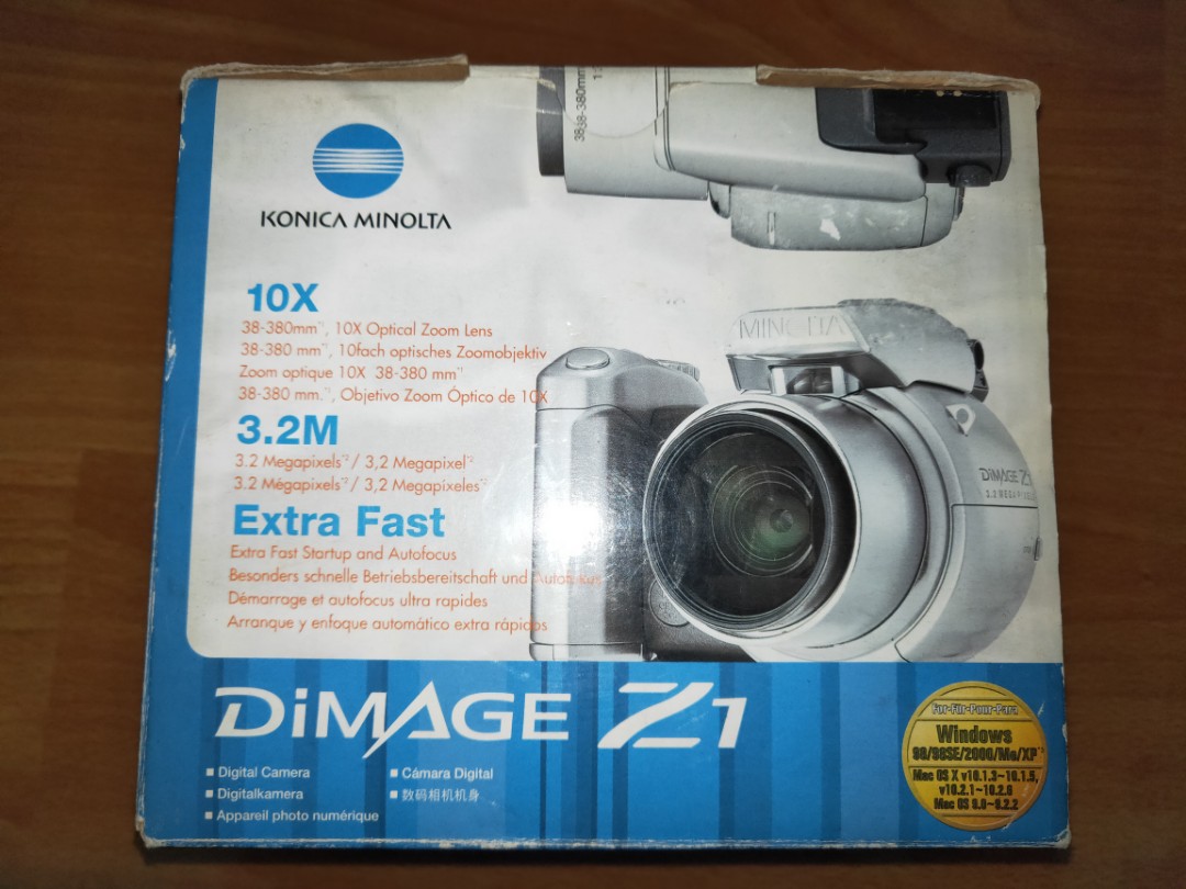 DIMAGE Z1 Digital Camera, Audio, Voice Recorders on Carousell