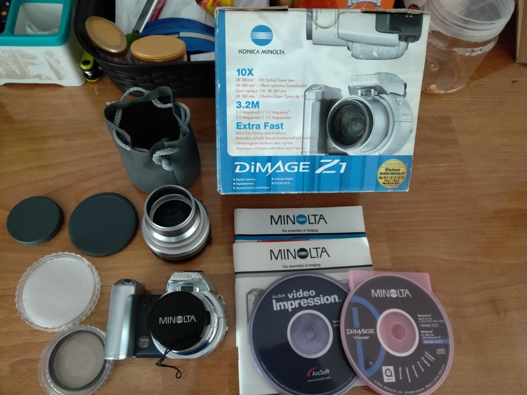 DIMAGE Z1 Digital Camera, Audio, Voice Recorders on Carousell