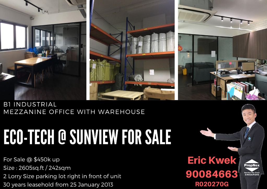 Eco tech sunview for sale b1, Property, For Sale, Commercial on Carousell