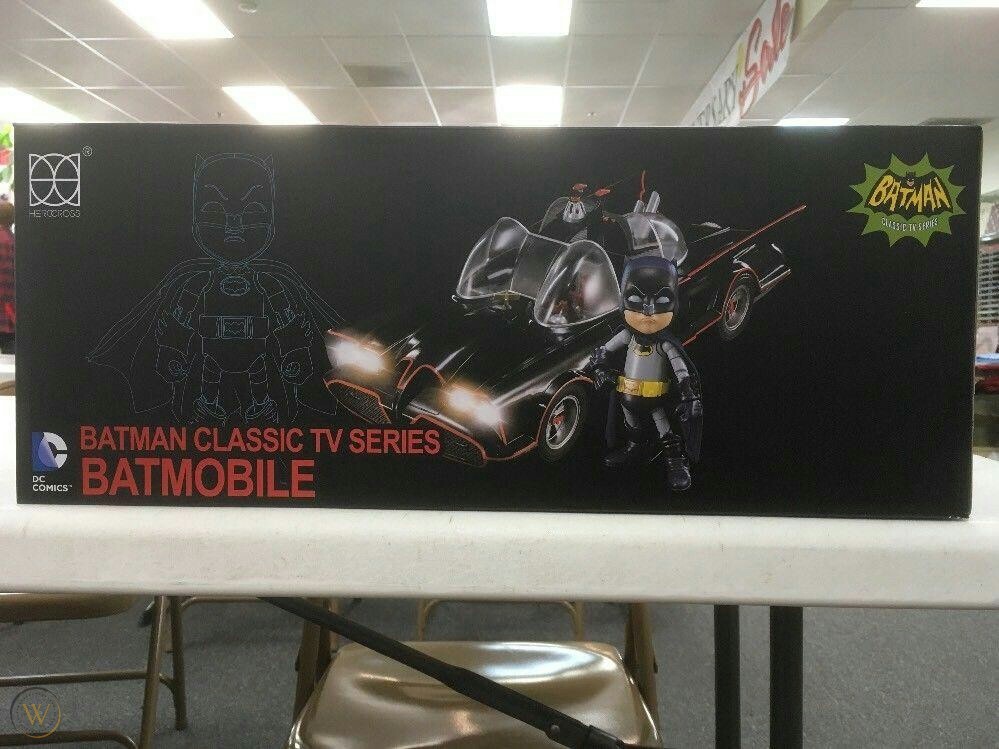 Herocross DC Comics Batman Classic TV Series Hybrid Metal Vehicle #001 ...