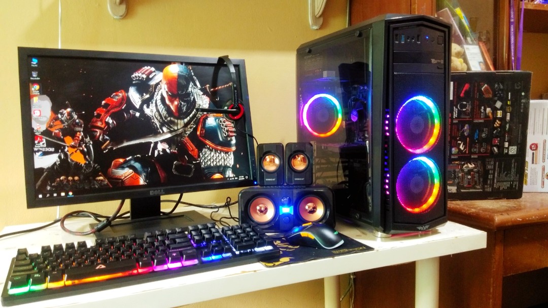PC Gaming Design i5 GTX with WiFi | FULLSET Monitor + Accessories or ...