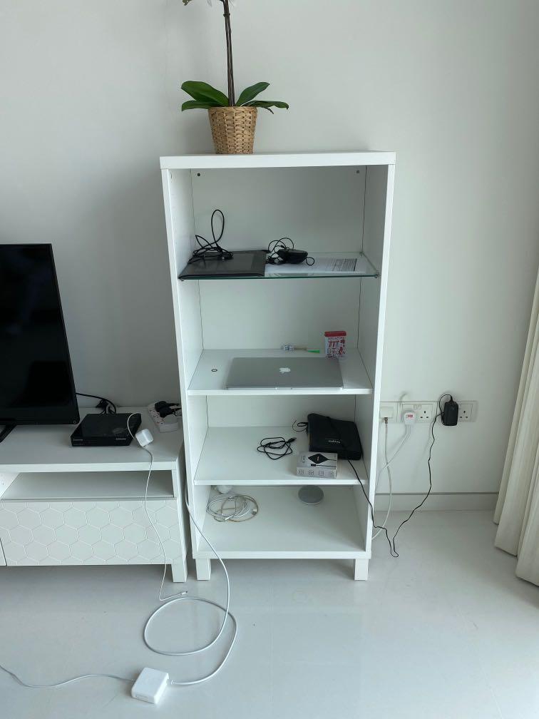 IKEA display shelving/ bookcase, Furniture, Shelves & Drawers on Carousell