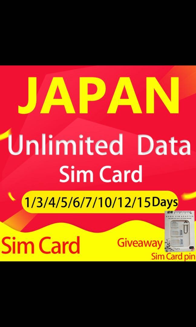 Japan data SIM card for FREE, Women's Fashion, Bags & Wallets, Wallets ...