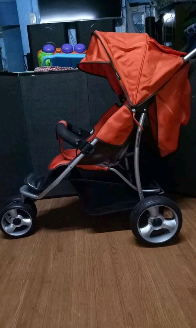 Katoji New York baby 3 wheel stroller, Babies & Kids, Going Out ...