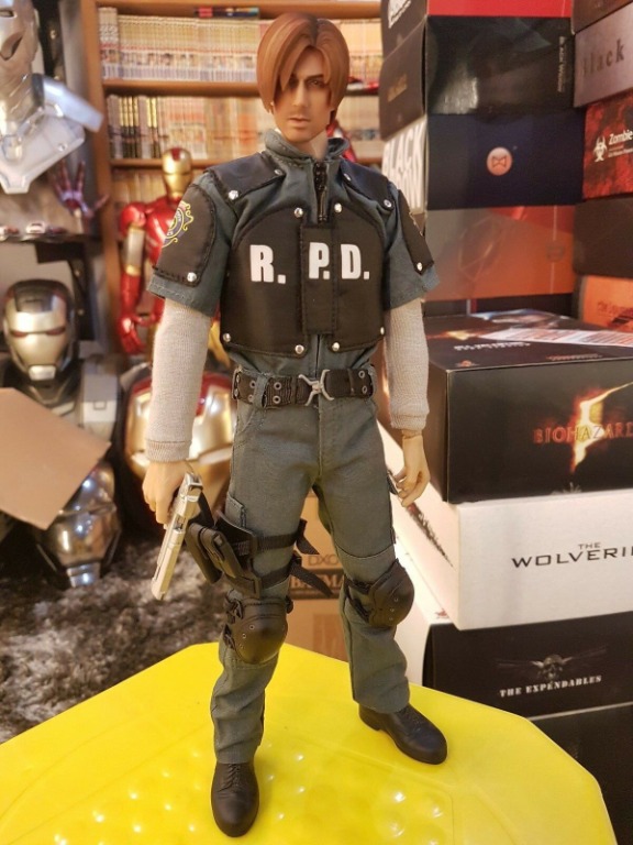 Leon Kennedy RPD Custom Kitbash resident evil bio hazard 1/6 Figures ...