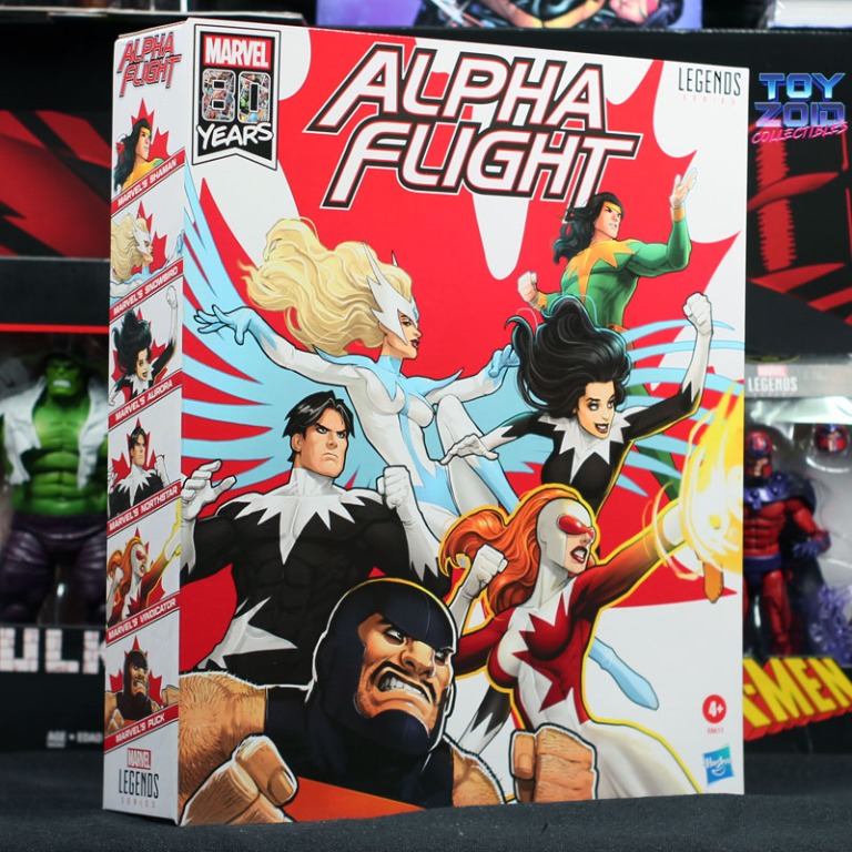 Marvel Legends Alpha Flight 6 Pack Exclusive Box Set X-Men, Hobbies ...