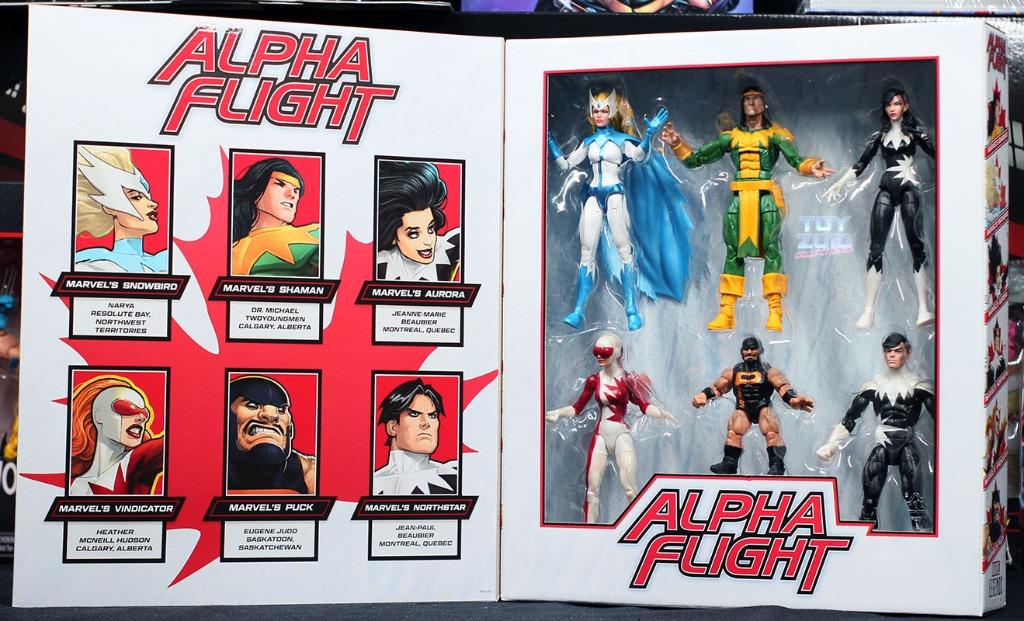 Marvel Legends Alpha Flight 6 Pack Exclusive Box Set X-Men, Hobbies ...