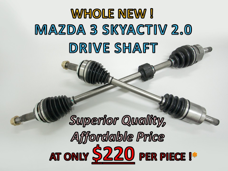 Mazda 3 SkyActiv Drive Shaft, Car Accessories, Accessories on Carousell