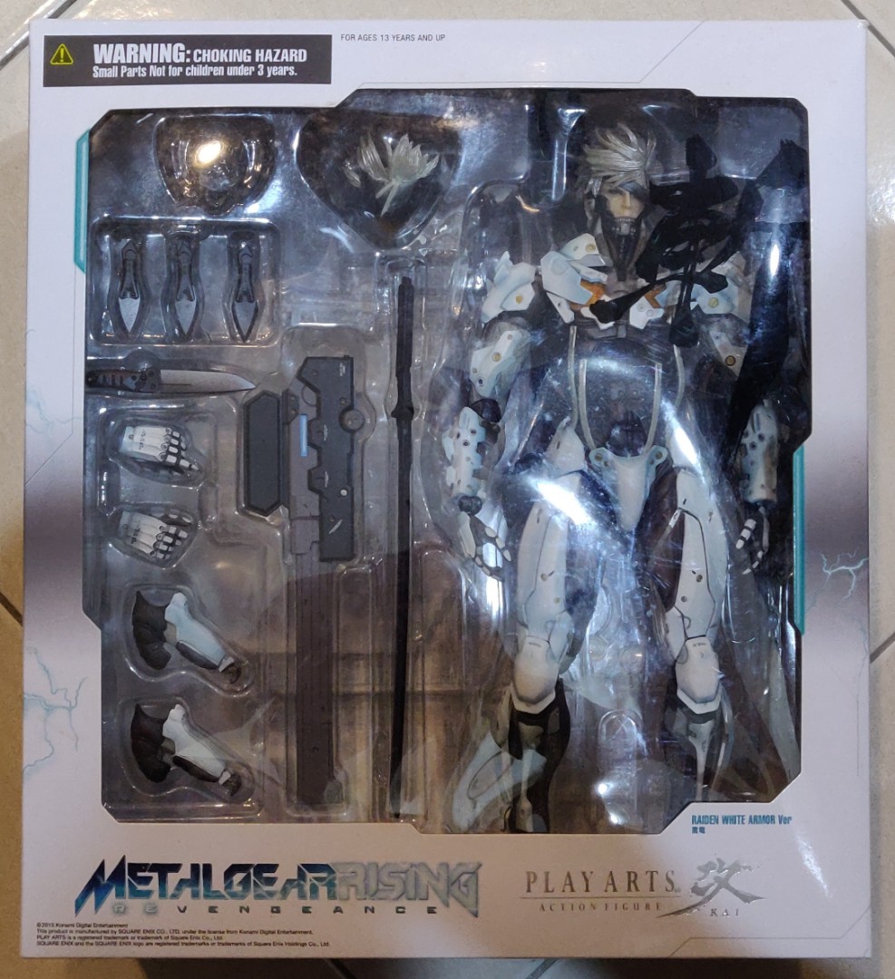 Metal Gear Rising Revengeance Raiden White Armour (Special Edition ...