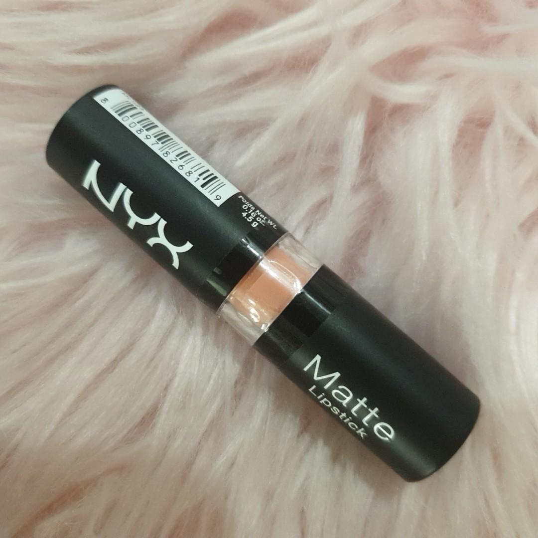 Nyx Matte Lipstick (Forbidden Interdit), Beauty & Personal Care, Face ...
