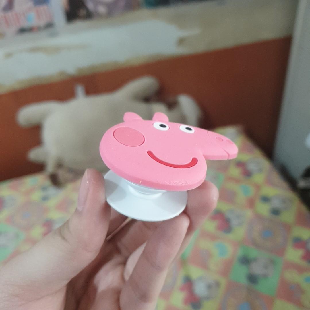 Peppa Pig Pop Socket/Grip, Mobile Phones & Gadgets, Mobile & Gadget ...