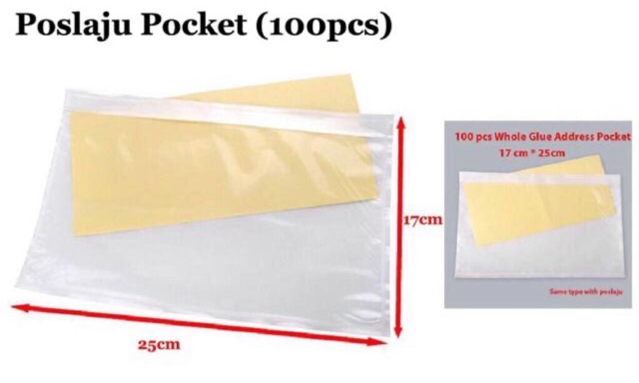 Pos laju various sizes flyer pack 100 pcs, Services, Others on Carousell
