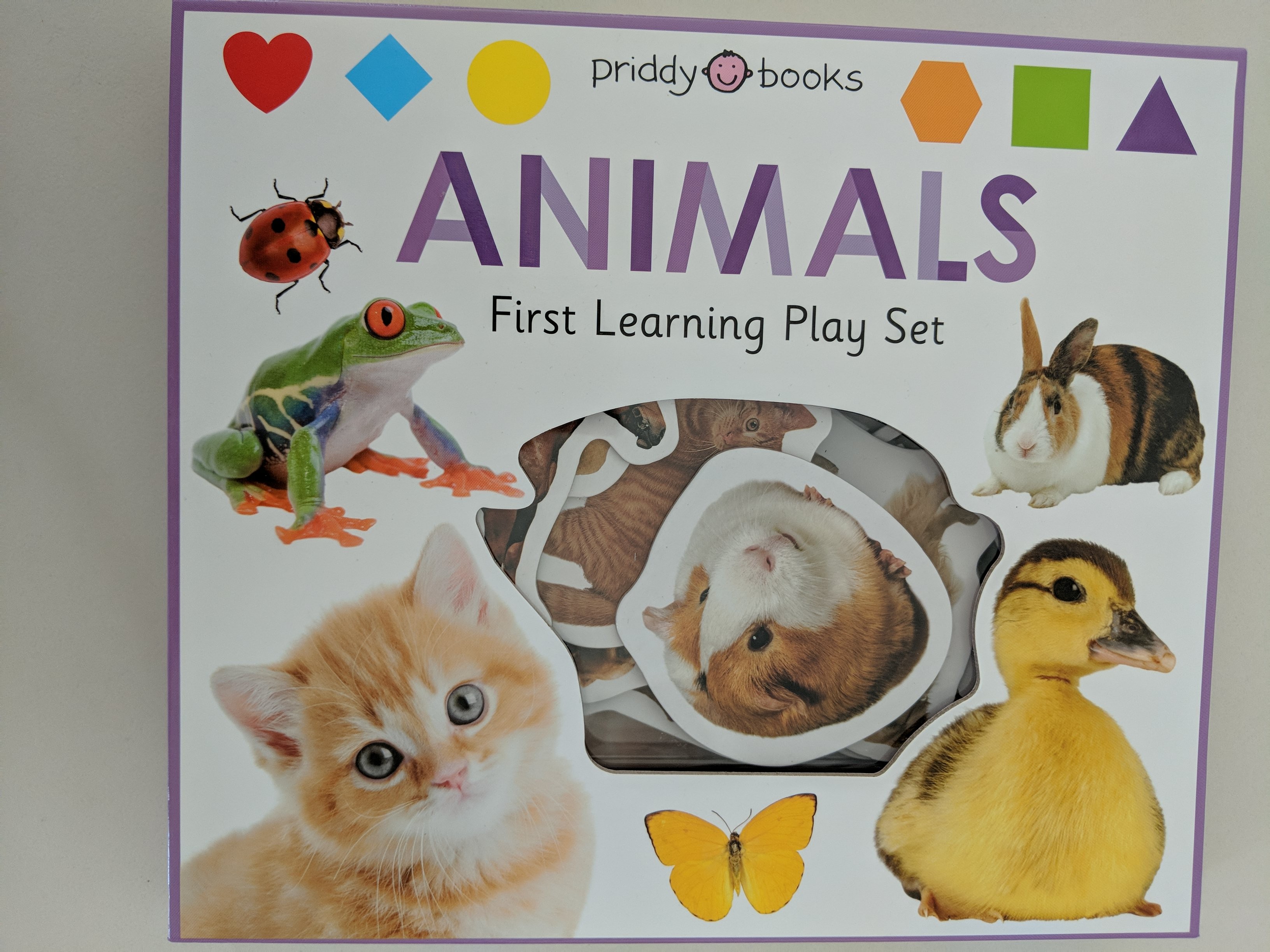 Priddy Books animals first learning play set, Hobbies & Toys, Books ...