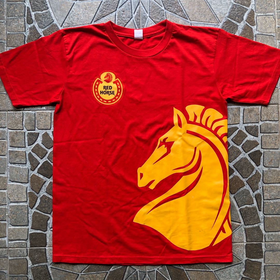 Red Horse, Men's Fashion, Tops & Sets, Swim Top & Rash Guards on Carousell