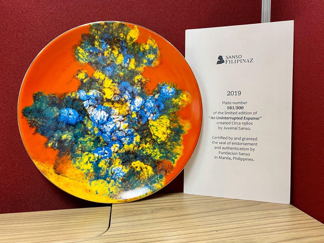 Sanso Limited Edition Art Plate “An Uninterrupted Expanse”, Hobbies ...