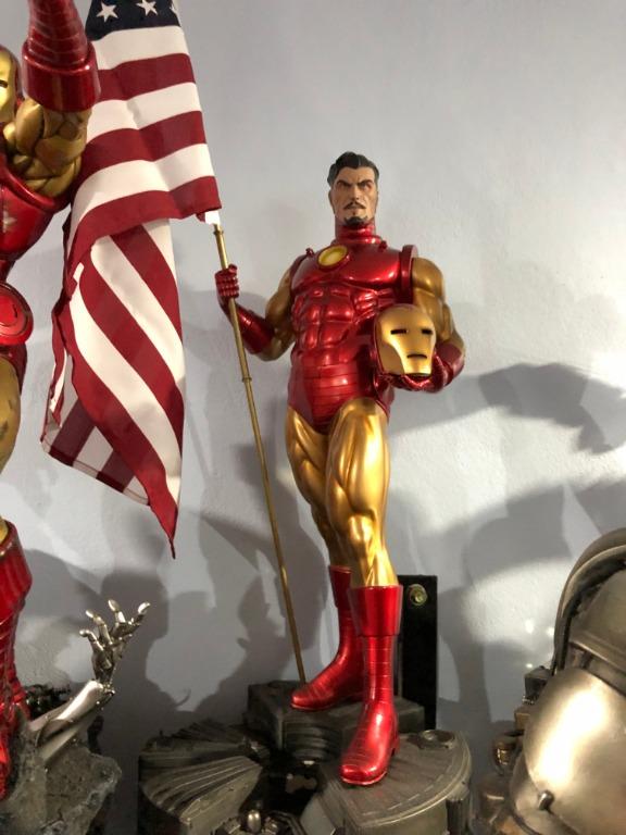 Sideshow Iron Man Classic Exclusive Statue, Hobbies & Toys ...
