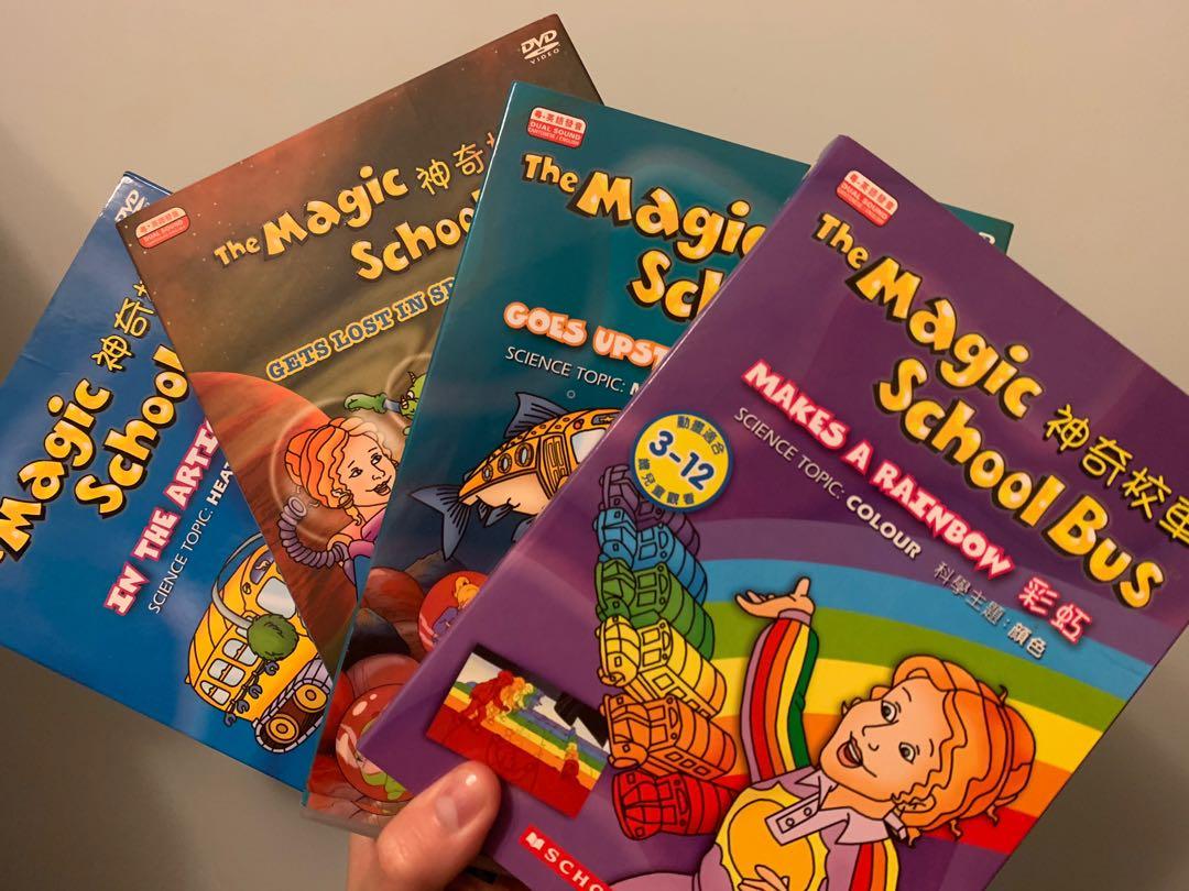 The magic school bus 神奇校車 DVD 中文 英文 科學 小學 學習, 興趣及遊戲, 書本 & 文具, 兒童書籍 ...