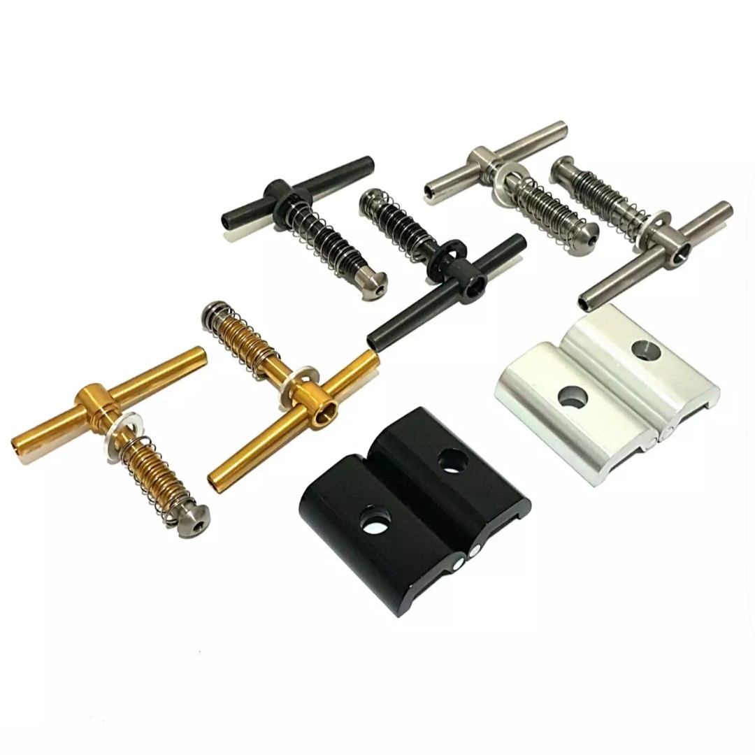 F+ Titanium hinge levers for brompton (adjustable lever offset), Sports ...