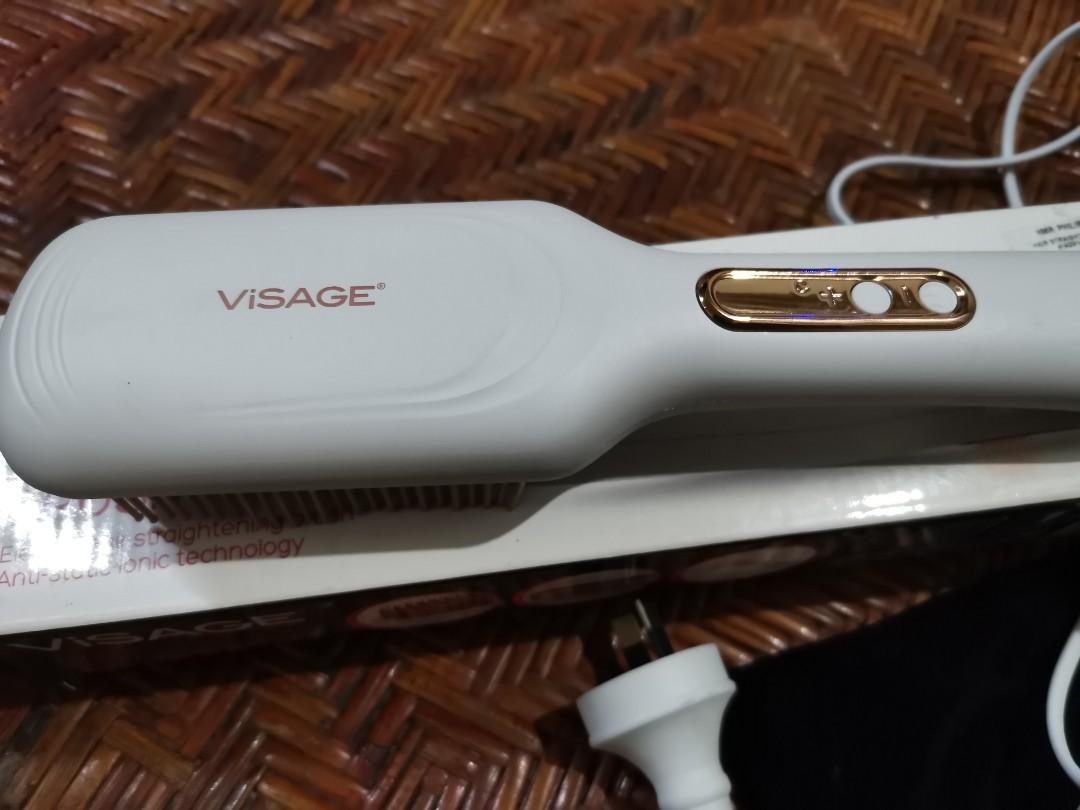 Visage Hair Straightening Brush, Beauty & Personal Care, Hair on Carousell