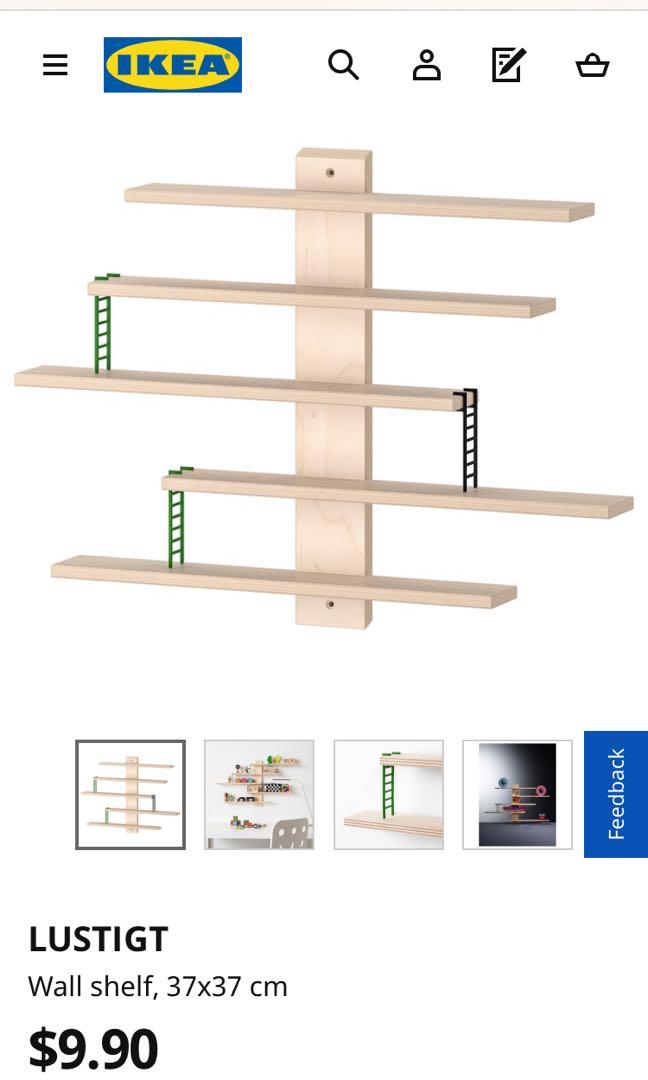 Wall shelf Lustigt, Furniture & Home Living, Furniture, Shelves ...