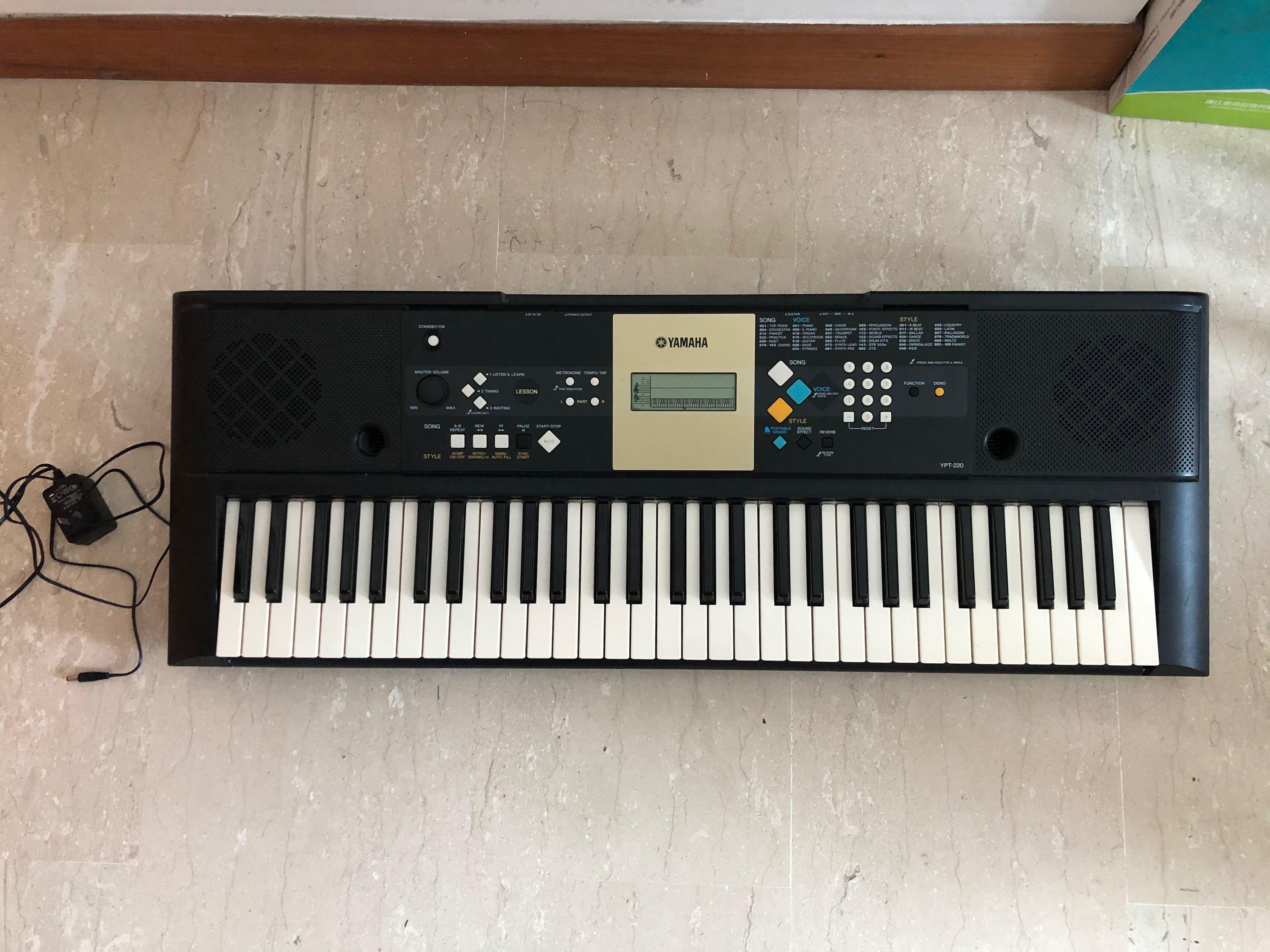 Yamaha 61-key Electronic Keyboard, Hobbies & Toys, Music & Media ...
