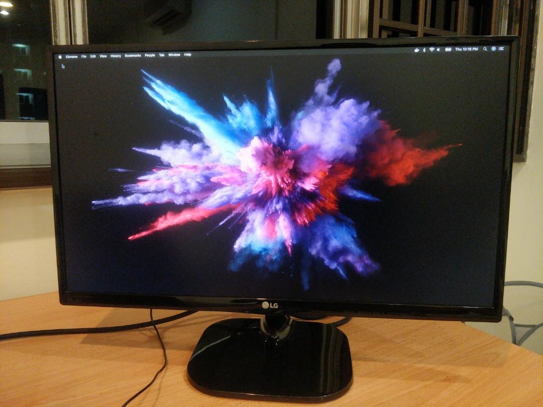 24 inch LG IPS LED monitor, Computers & Tech, Parts & Accessories ...