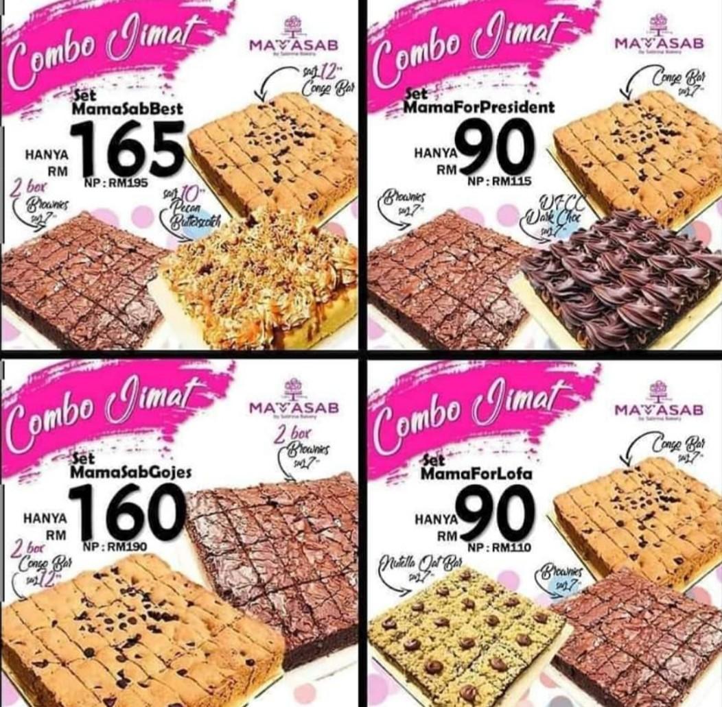 4 Jenis Combo Mamasab, Food & Drinks, Packaged & Instant Food on Carousell