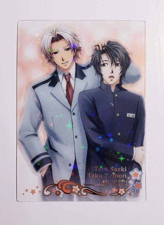 心跳回憶 Girl's Side 2nd Kiss 透明收藏閃卡 - 佐伯瑛＆古森拓, 興趣及遊戲, 手作＆自家設計, 其他 - Carousell