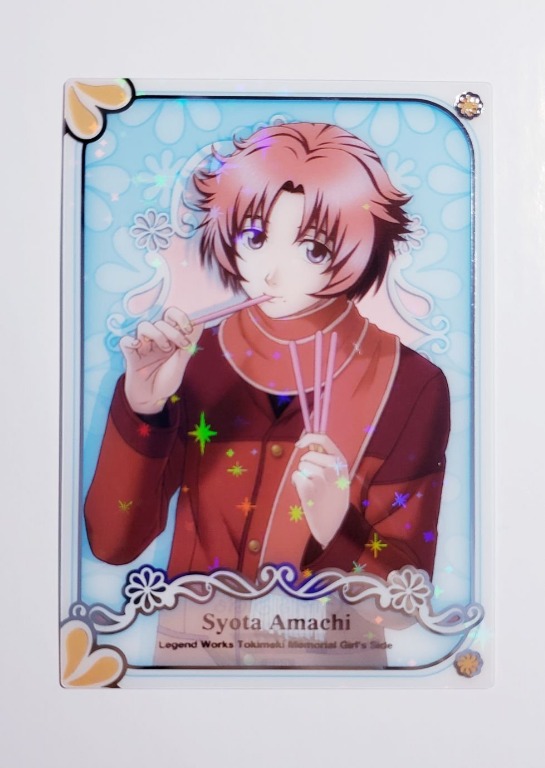 心跳回憶 Girl's Side 2nd Kiss 透明收藏閃卡 - 天地翔太, 興趣及遊戲, 手作＆自家設計, 其他 - Carousell