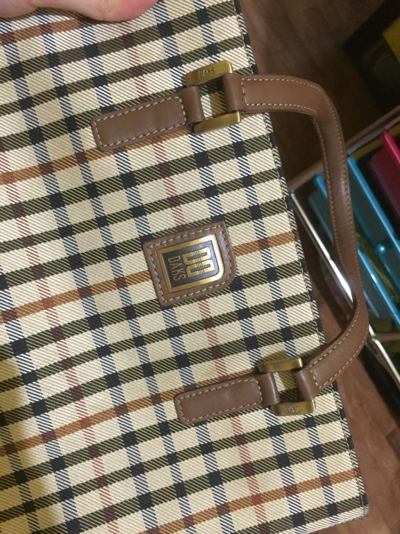 DAKS Handbag, Women's Fashion, Bags & Wallets, Tote Bags on Carousell