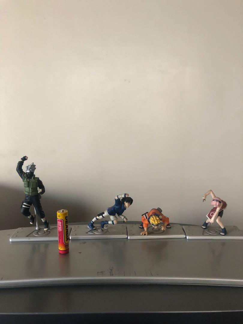 Bandai Naruto Candy Box Figurines (Naruto Sasuke Sakura Kakashi ...