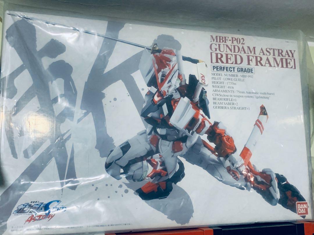 Bandai Perfect Grade Gundam Astray 高達 全新未拆, 興趣及遊戲, 玩具 & 遊戲類 - Carousell