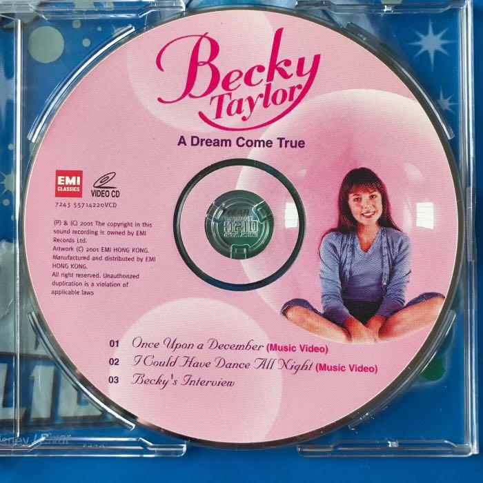 Becky Taylor A Dream Come True CD聖經推介 發燒天碟, 興趣及遊戲, 收藏品及紀念品, 明星周邊 ...