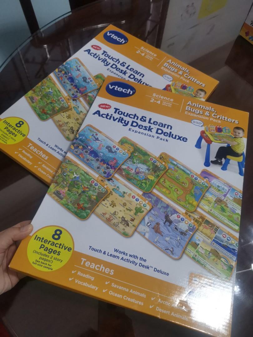 Brand new - Vtech Touch & Learn Activity Desk Deluxe - Animals, Bugs ...