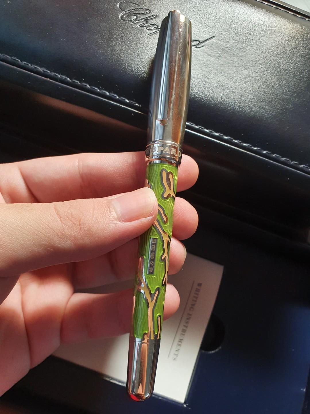 Chopard limited edition silver coral fountain pen, Luxury, Accessories ...