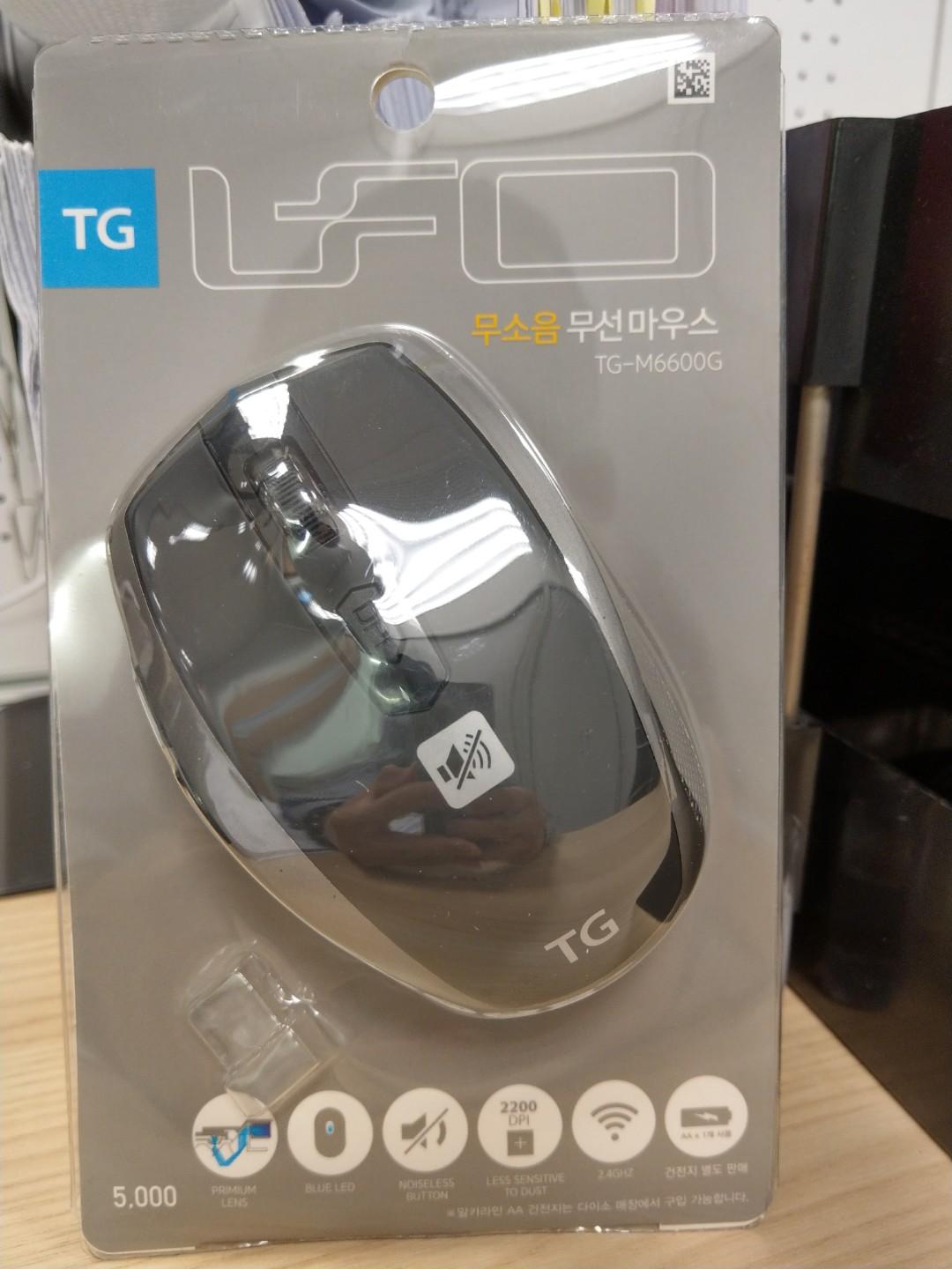 全新Daiso靜音mouse, 電腦＆科技, 電腦周邊及配件, 電腦滑鼠及相關產品 - Carousell