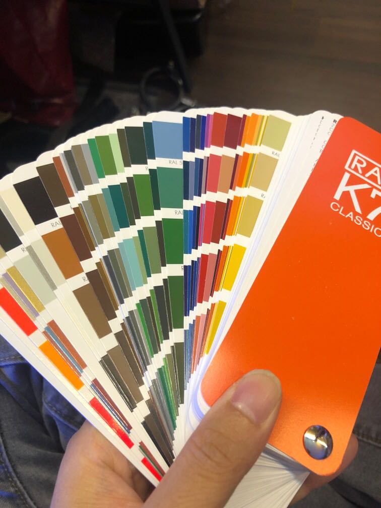 K7 RAL Color Chart, Hobbies & Toys, Stationery & Craft, Stationery ...