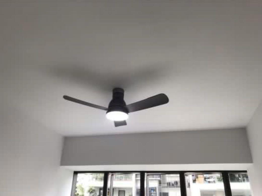 Kdk U48FP with led light 48” 3blade ceiling fans with remotes, Home ...