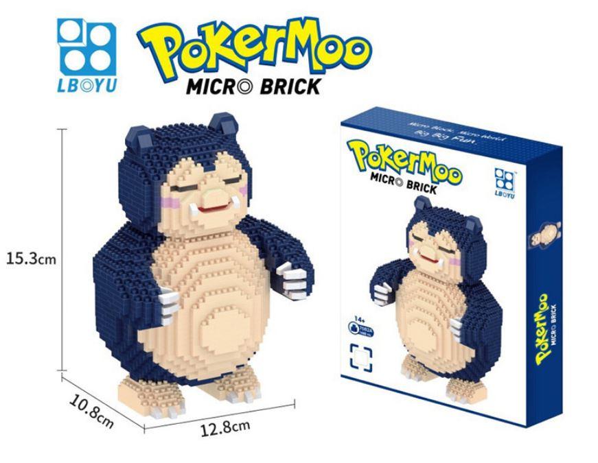 Large Snorlax Nanoblocks, Hobbies & Toys, Toys & Games on Carousell