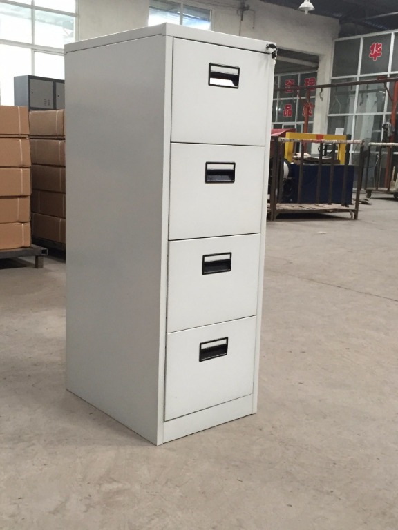 lateral four drawer steel filing cabinet office file cabinet storage ...