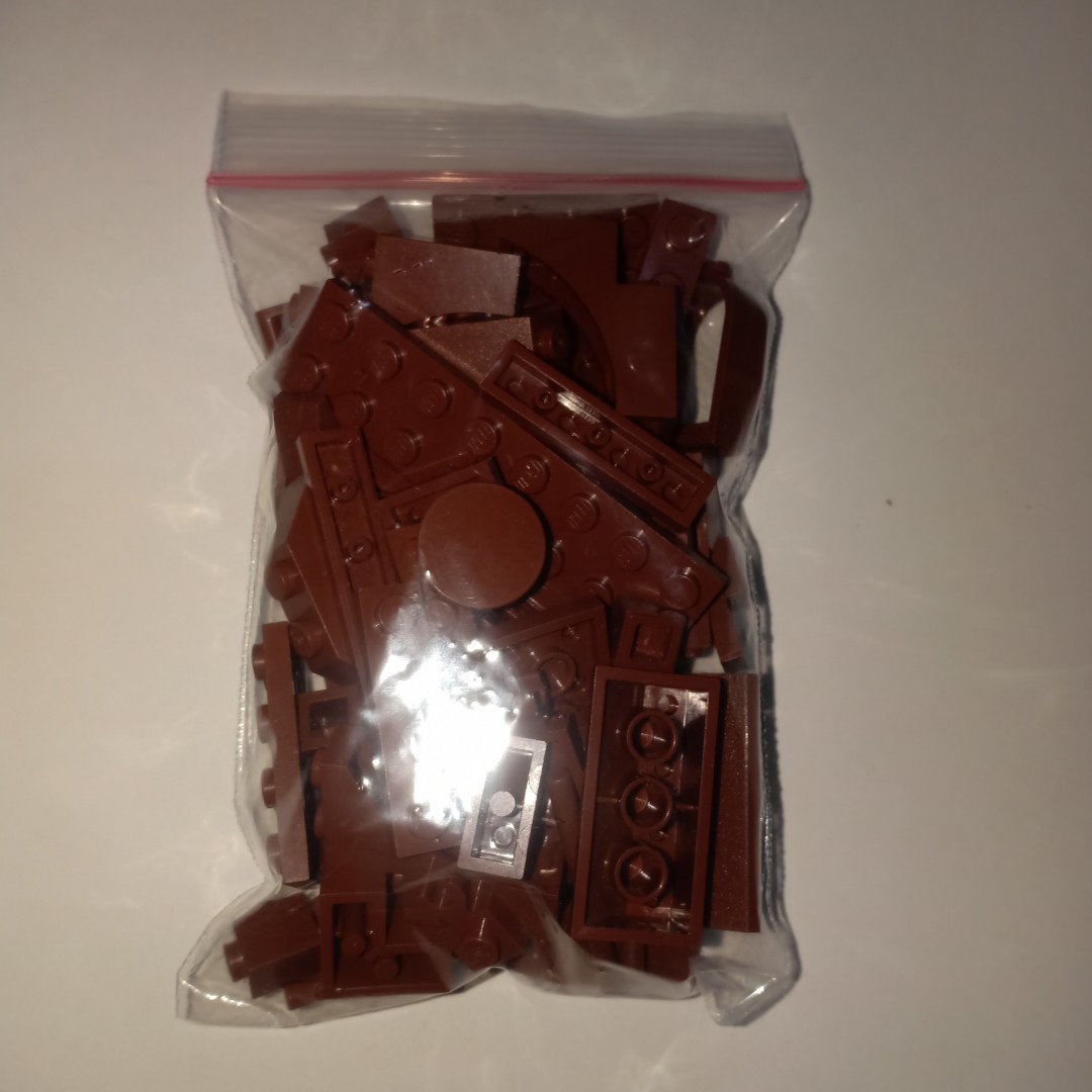LEGO BROWN PIECES, Hobbies & Toys, Toys & Games on Carousell