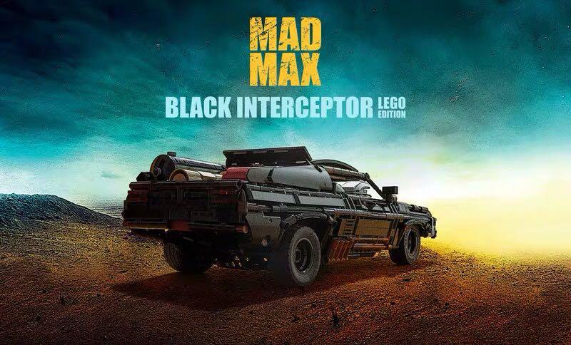 MAD MAX black interceptor Lego Edition PDF Instructions 樂高科技圖紙 MOC ...