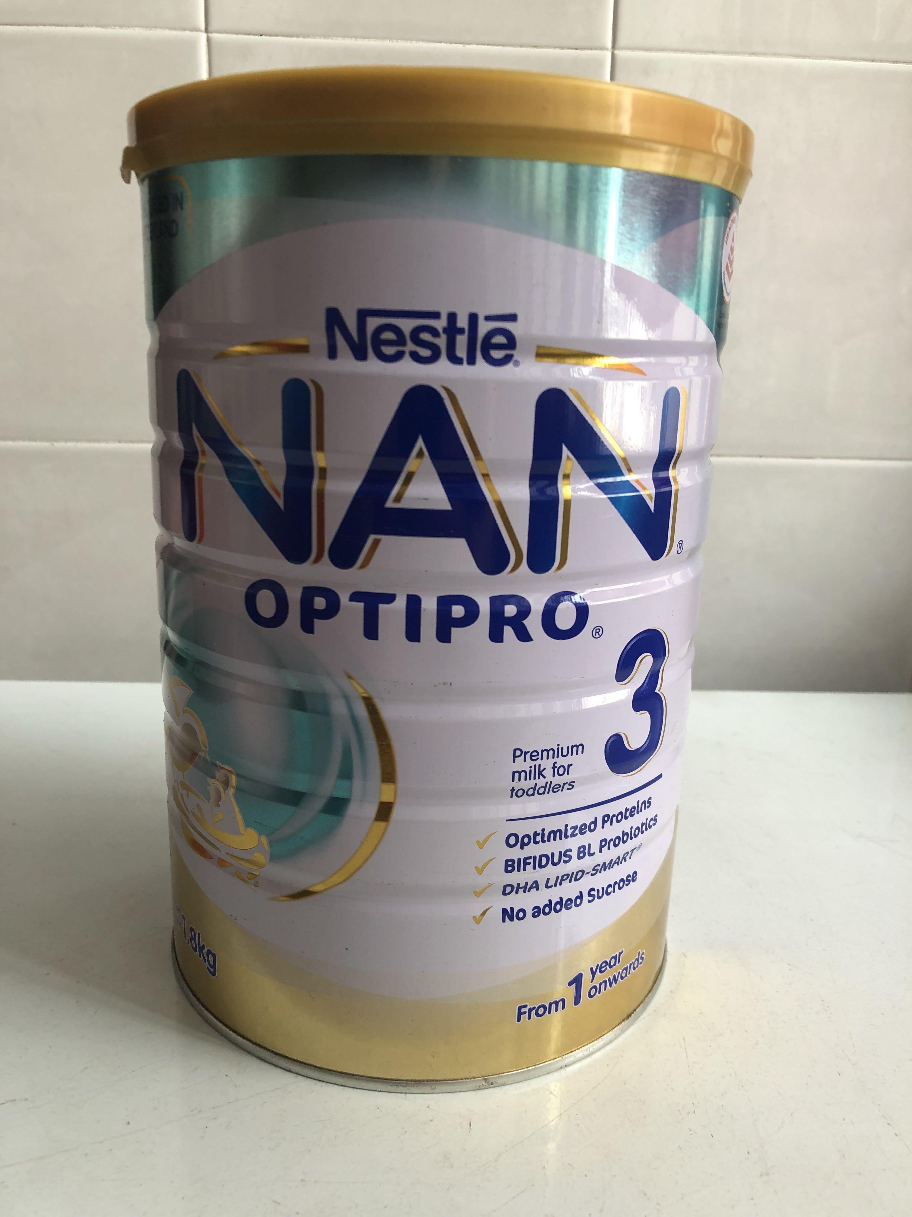 NAN OPTIPRO 3 (1.8kg), Babies & Kids, Nursing & Feeding, Weaning ...