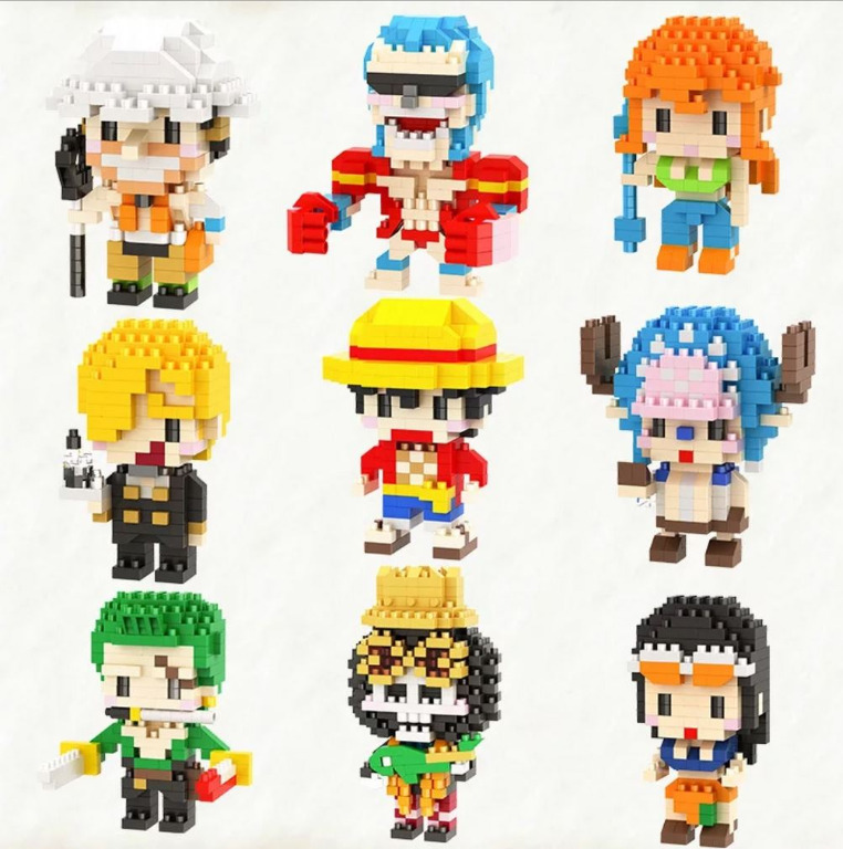 One Piece Nanoblocks Vol. 1, Hobbies & Toys, Toys & Games on Carousell
