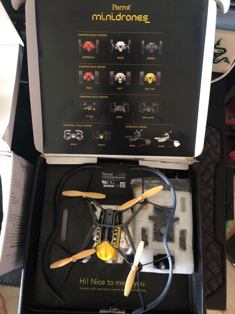 Parrot mini drones with fly pad included, Babies & Kids, Baby Nursery ...
