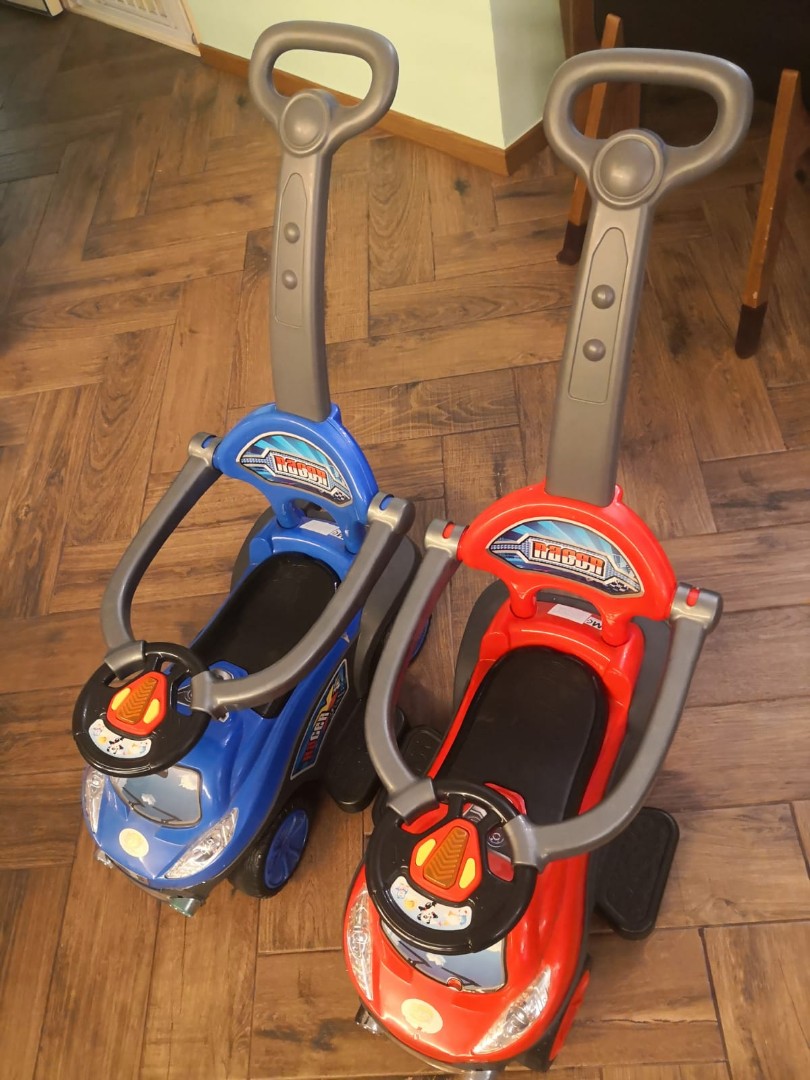 Push car with handle and side rail, Babies & Kids, Baby Nursery & Kids ...