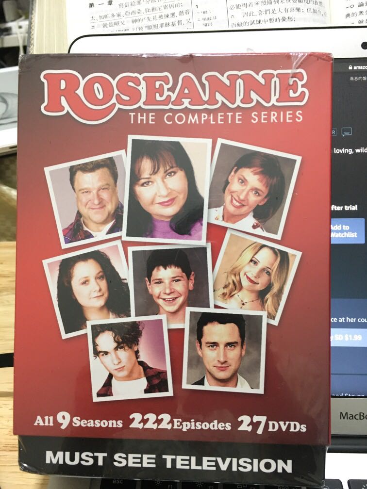 Roseanne: The Complete Series DVD 肥媽日記, 興趣及遊戲, 收藏品及紀念品, 明星周邊 - Carousell